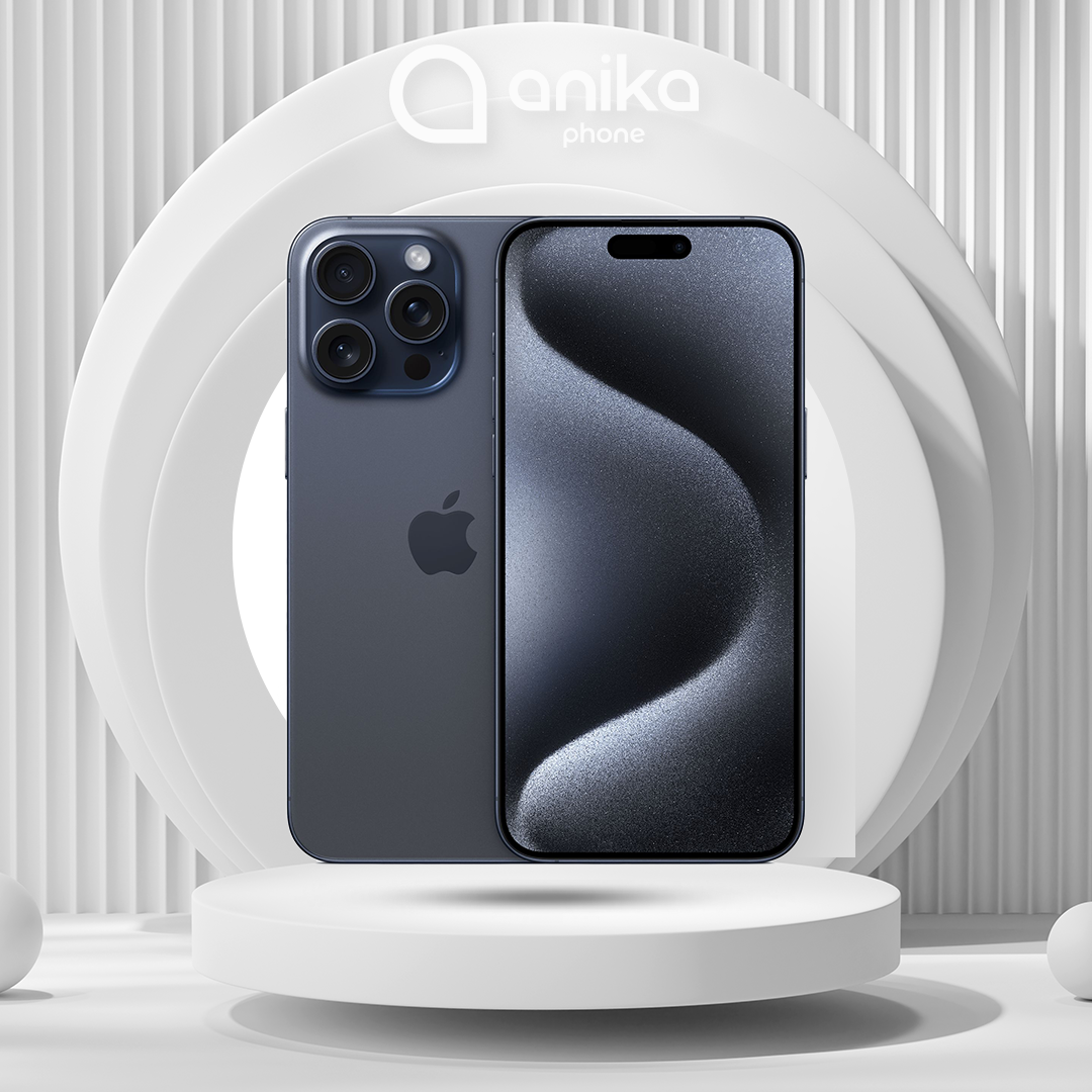 Новий iPhone 15 Pro Max 1TB eSIM Blue Titanium - Anika Phone